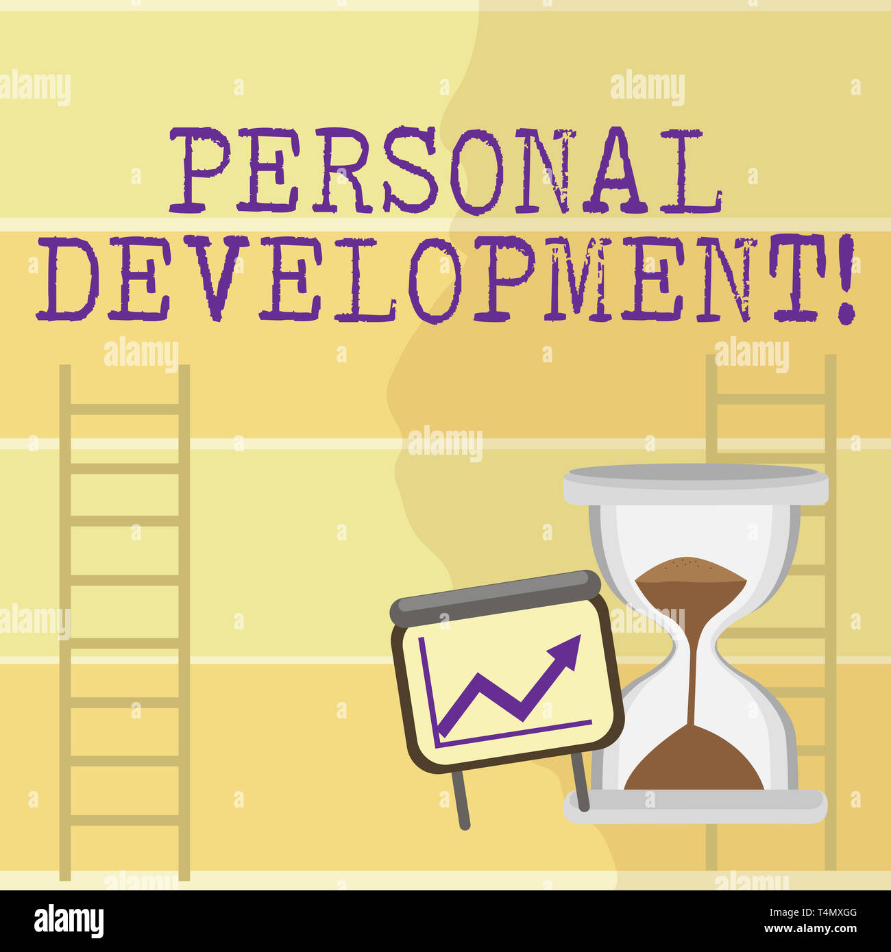 Writing note showing Personal Development. Business concept for process ...
