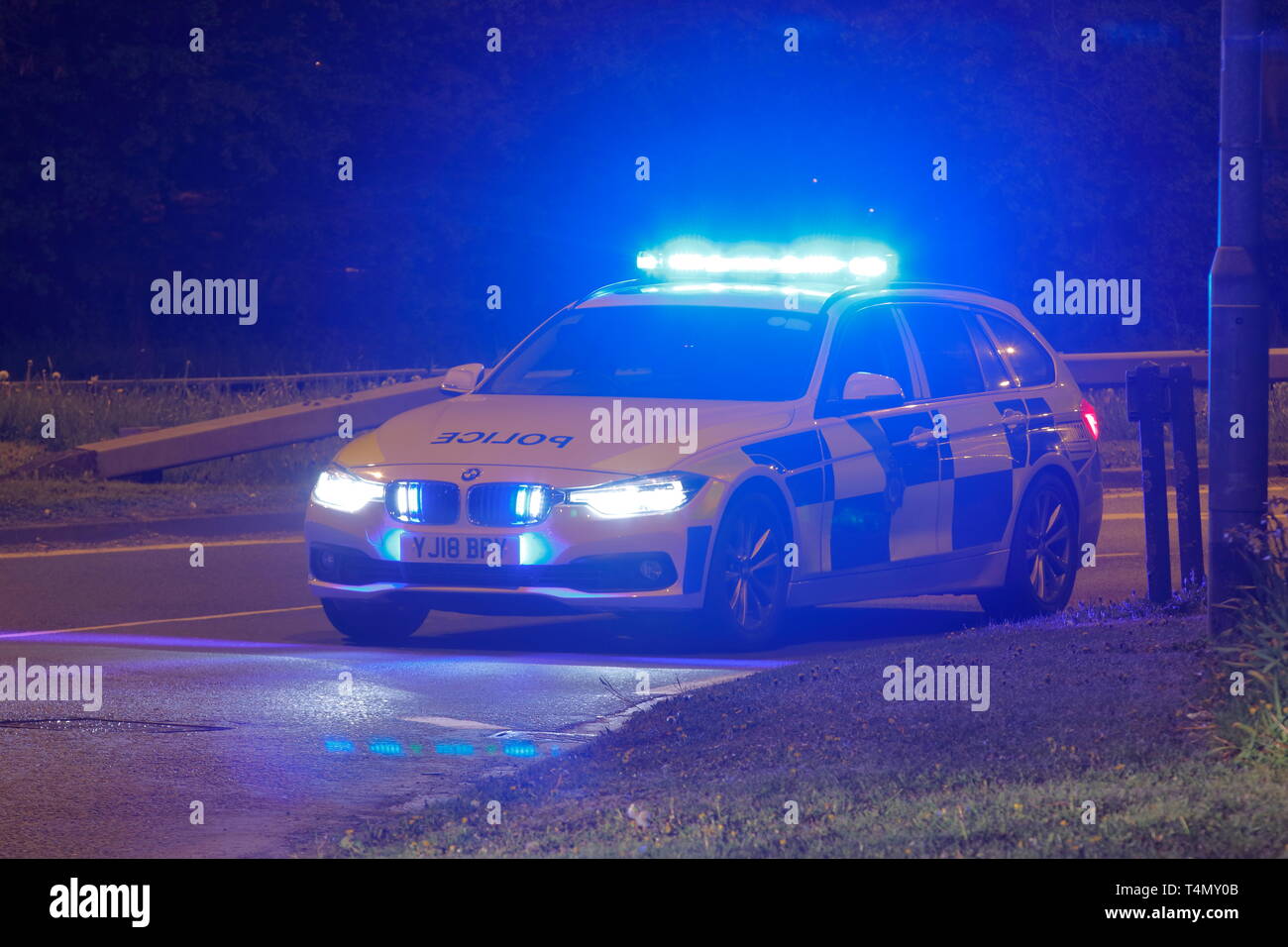 Garforth car accident hi-res stock photography and images - Alamy