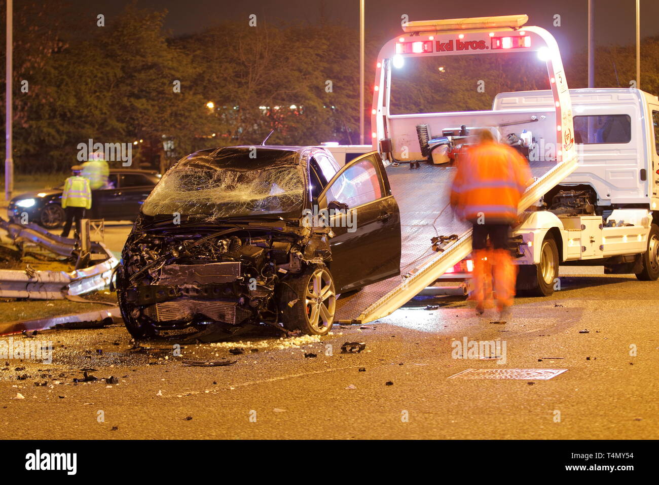 Truck collision hi-res stock photography and images - Alamy