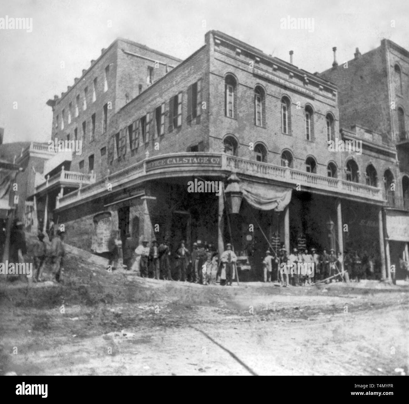 Virginia city 19th century Black and White Stock Photos & Images - Alamy