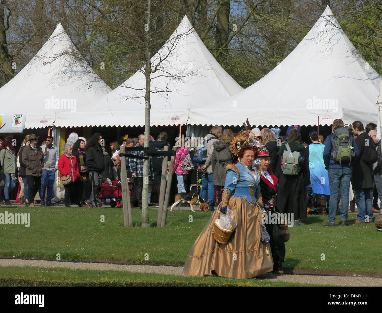 Crowds in fancy-dress flock to Elfia, the Elf Fantasy Fair, at De Haar ...