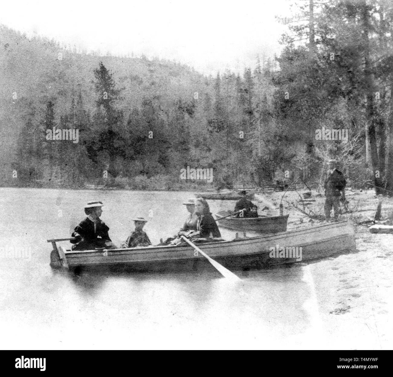 California History - Moonlight on the Beach at Donner Lake, Placer ...