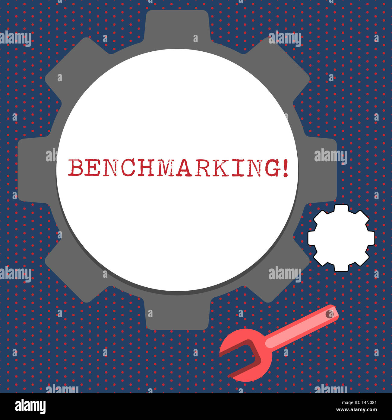 Conceptual hand writing showing Benchmarking. Concept meaning evaluate ...