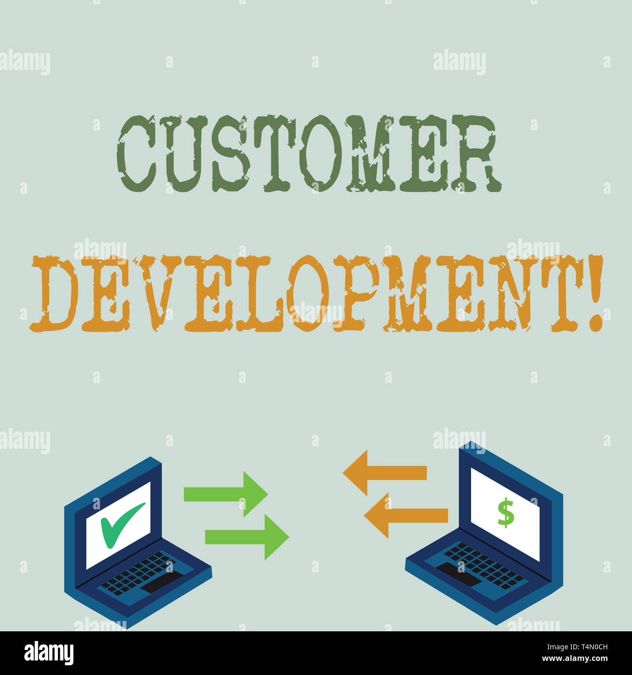 Conceptual hand writing showing Customer Development. Concept meaning ...