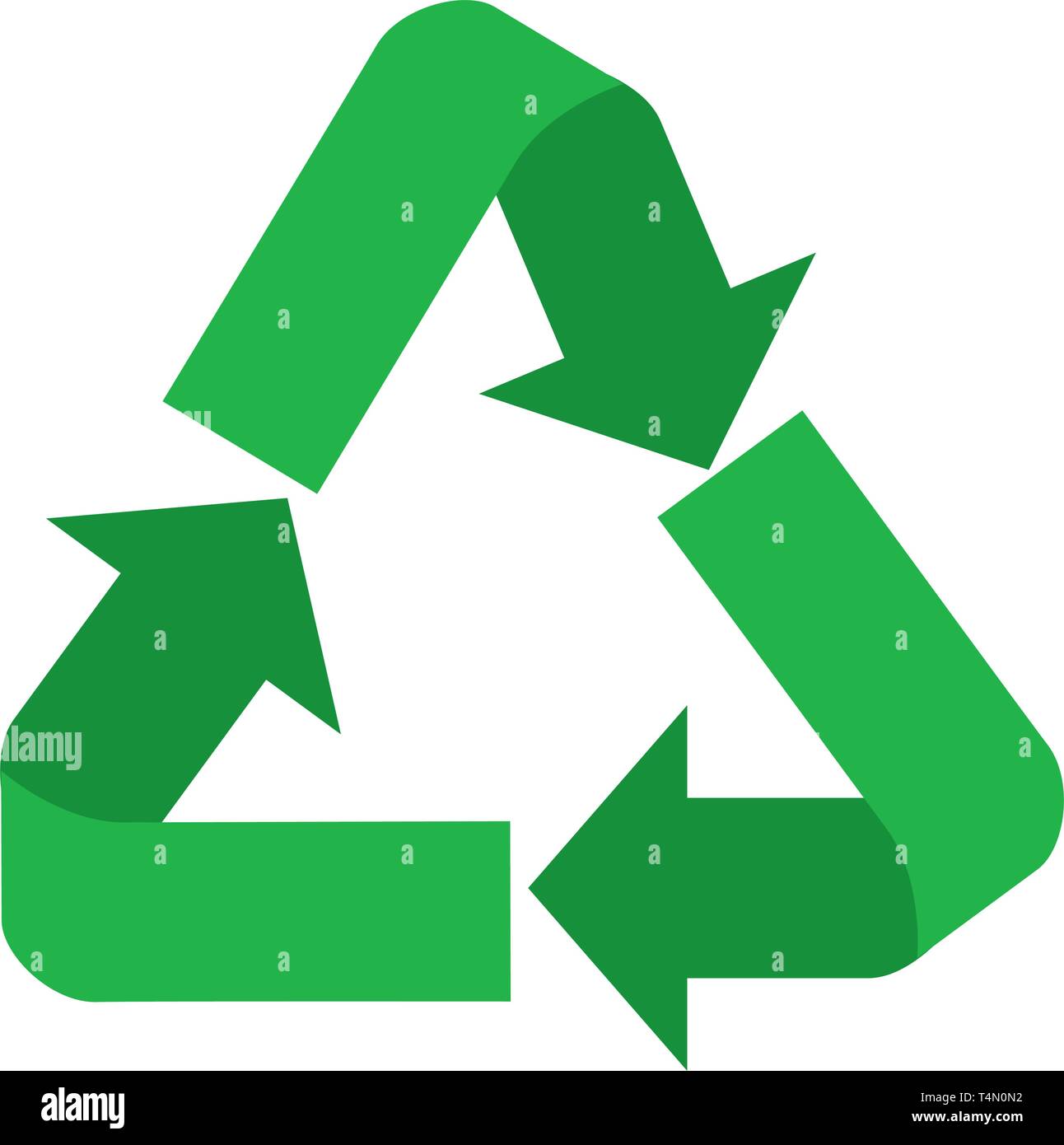 recycle arrows symbol icon Stock Vector Image & Art - Alamy