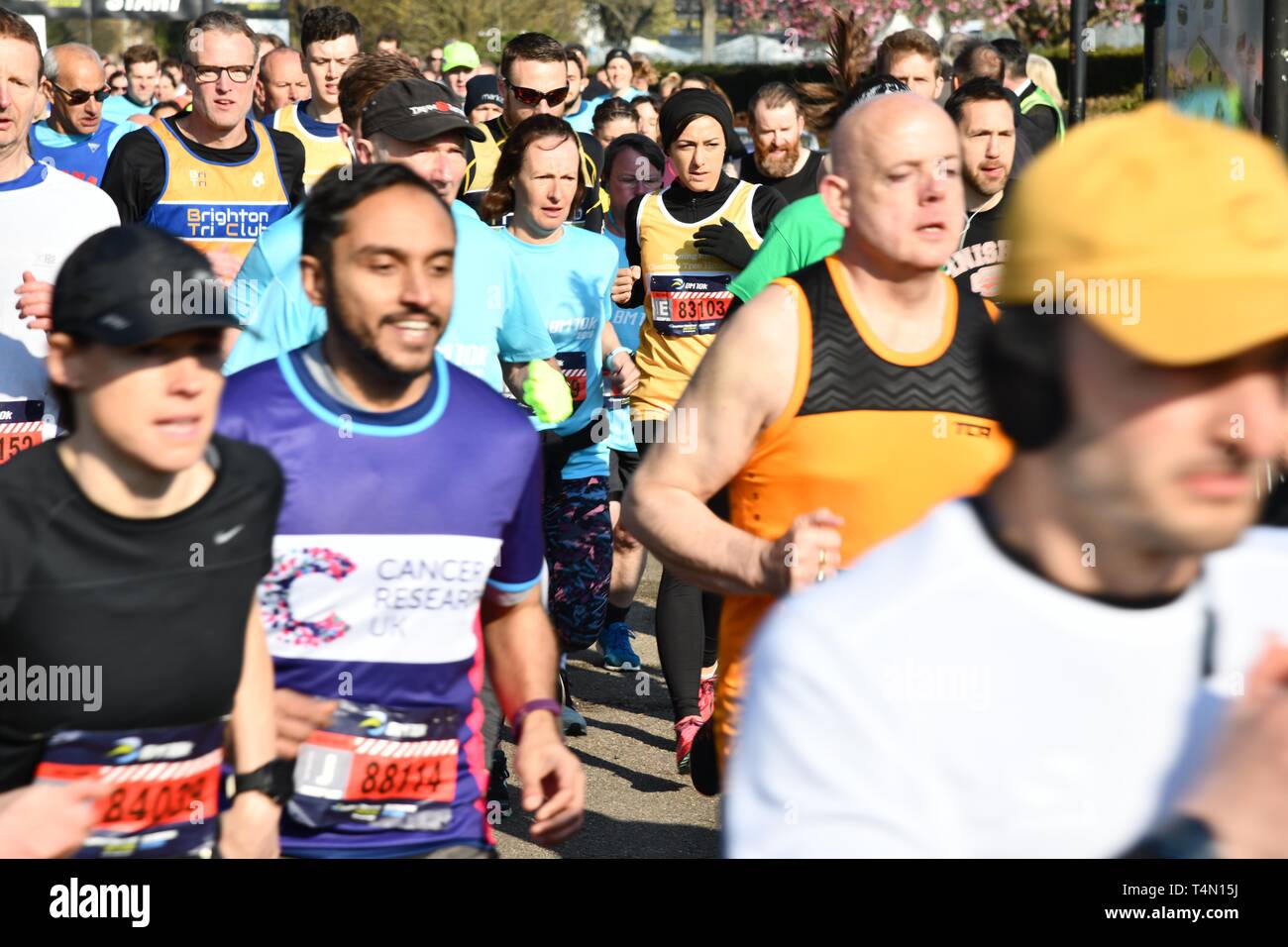Brighton 10k running race hi-res stock photography and images - Alamy