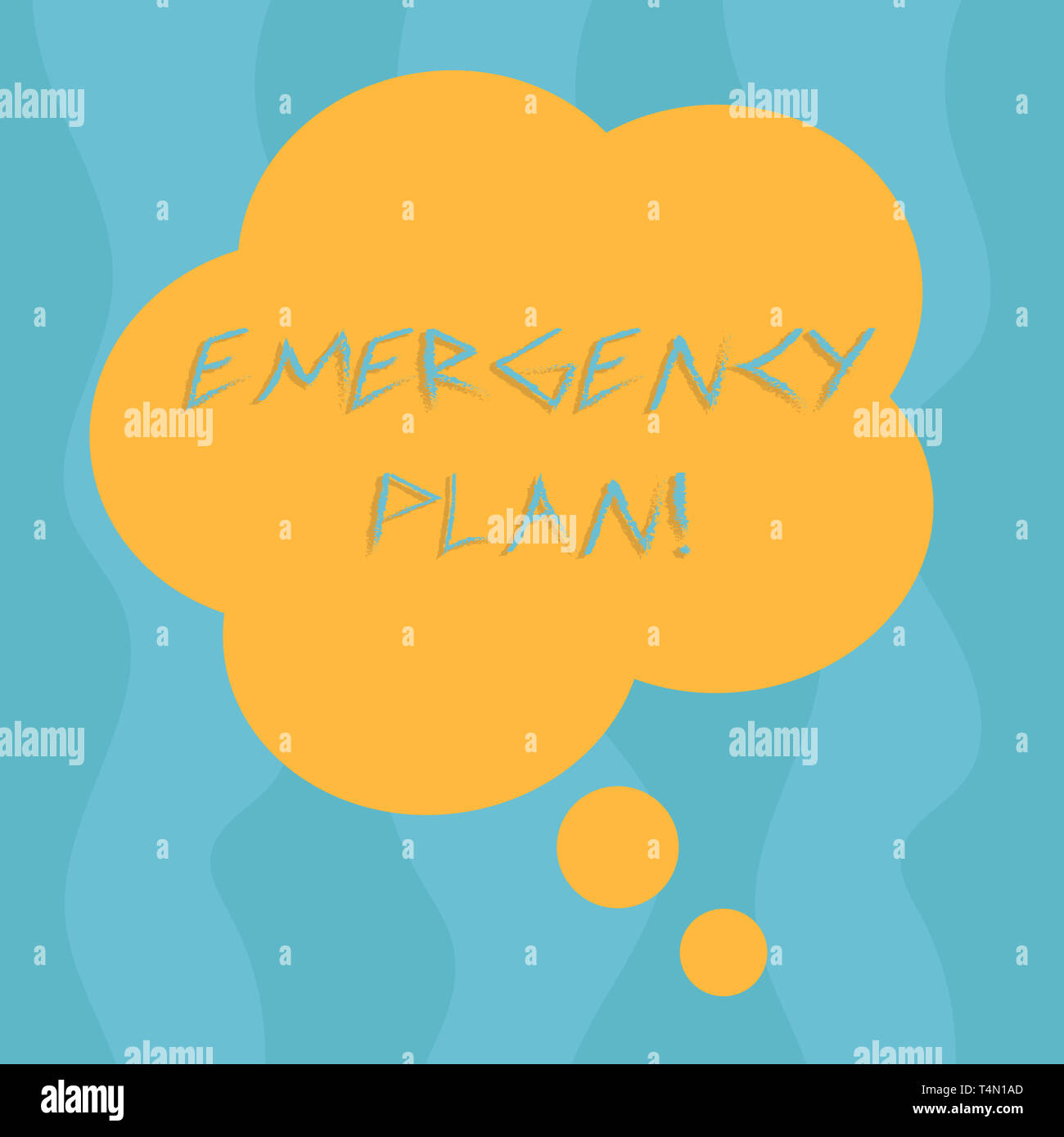 Conceptual hand writing showing Emergency Plan. Concept meaning actions ...