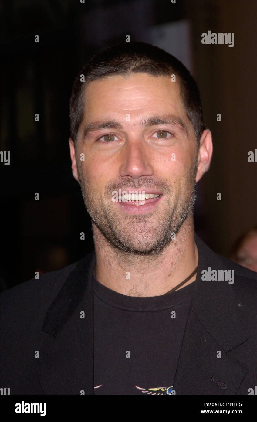 LOS ANGELES, CA. November 14, 2004: Los Angeles, CA: Actor MATTHEW FOX ...