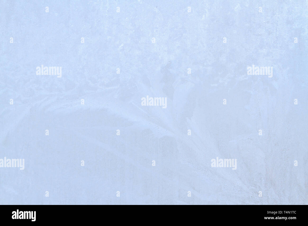 Frosty patterns on a frozen ice box in the early morning Stock Photo ...