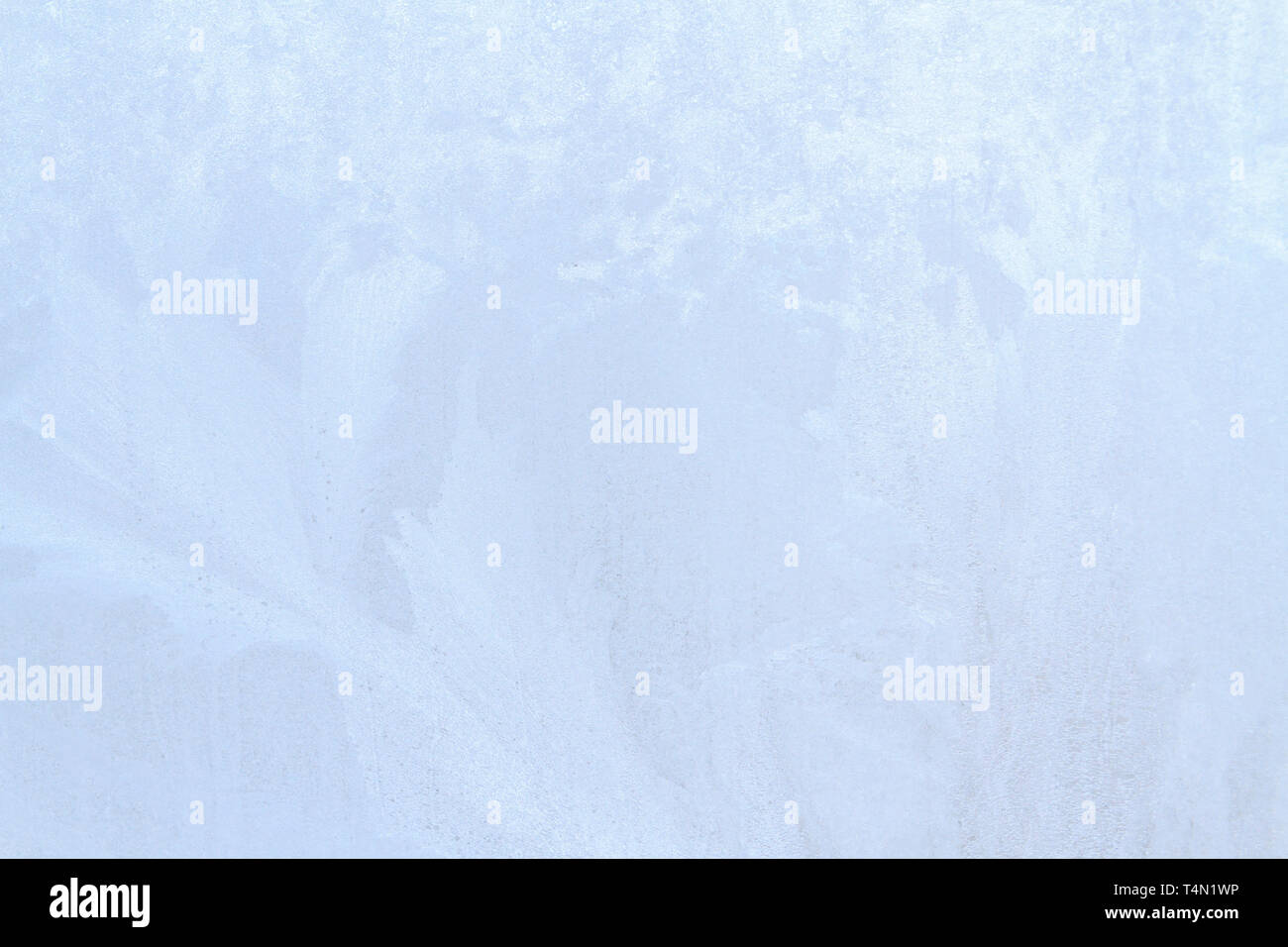 Frosty patterns on a frozen ice box in the early morning Stock Photo ...