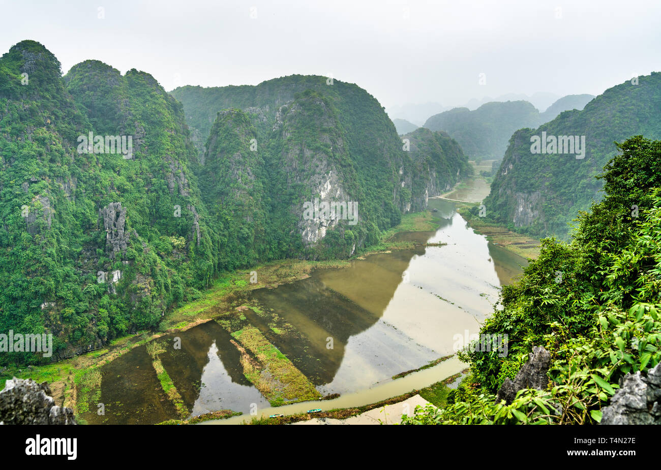 Trang An Scenic Landscape Complex in Vietnam Stock Photo - Alamy