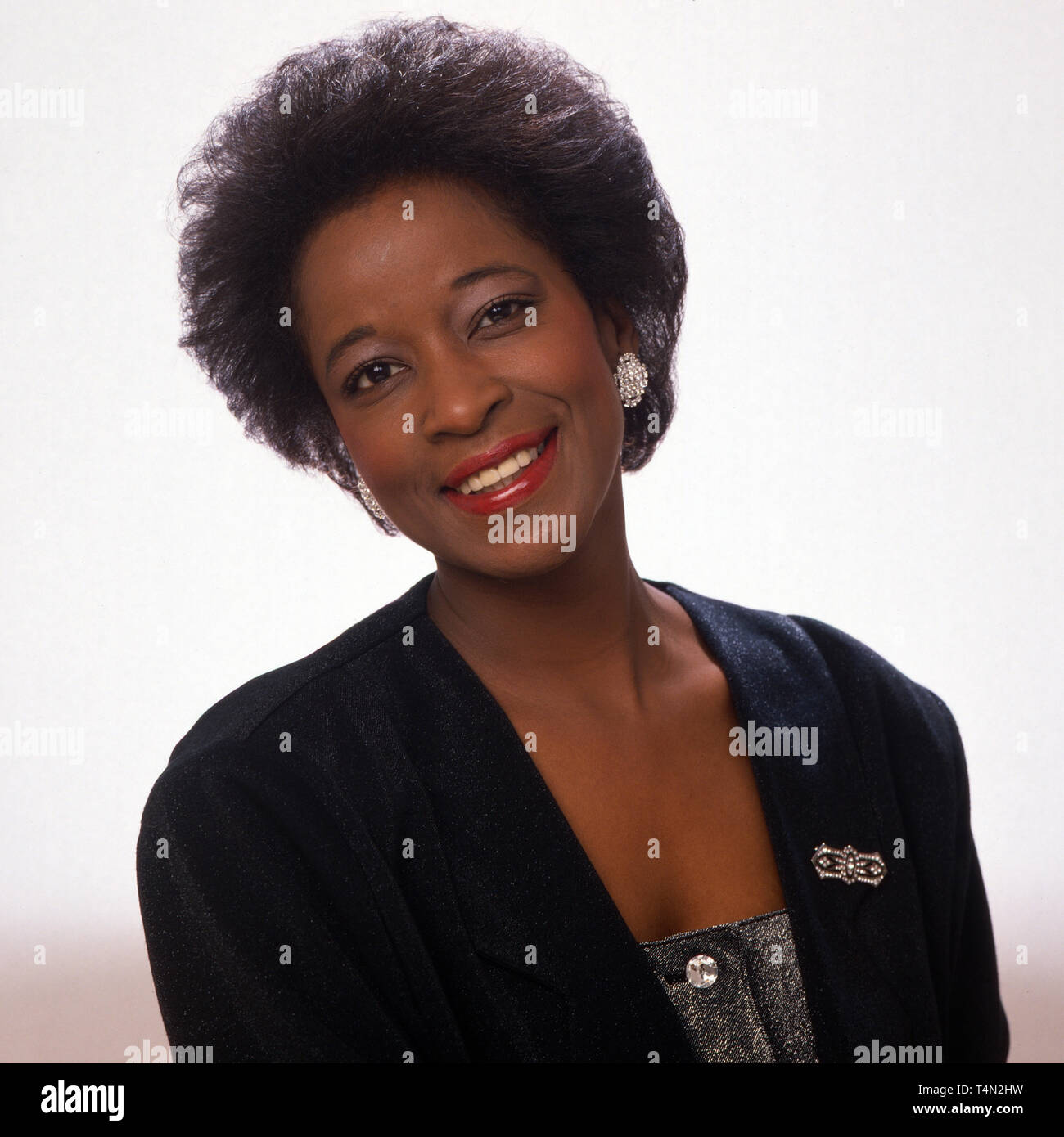 Diane Bolden, amerikanische klassische Sängerin, Deutschland 1988 ...