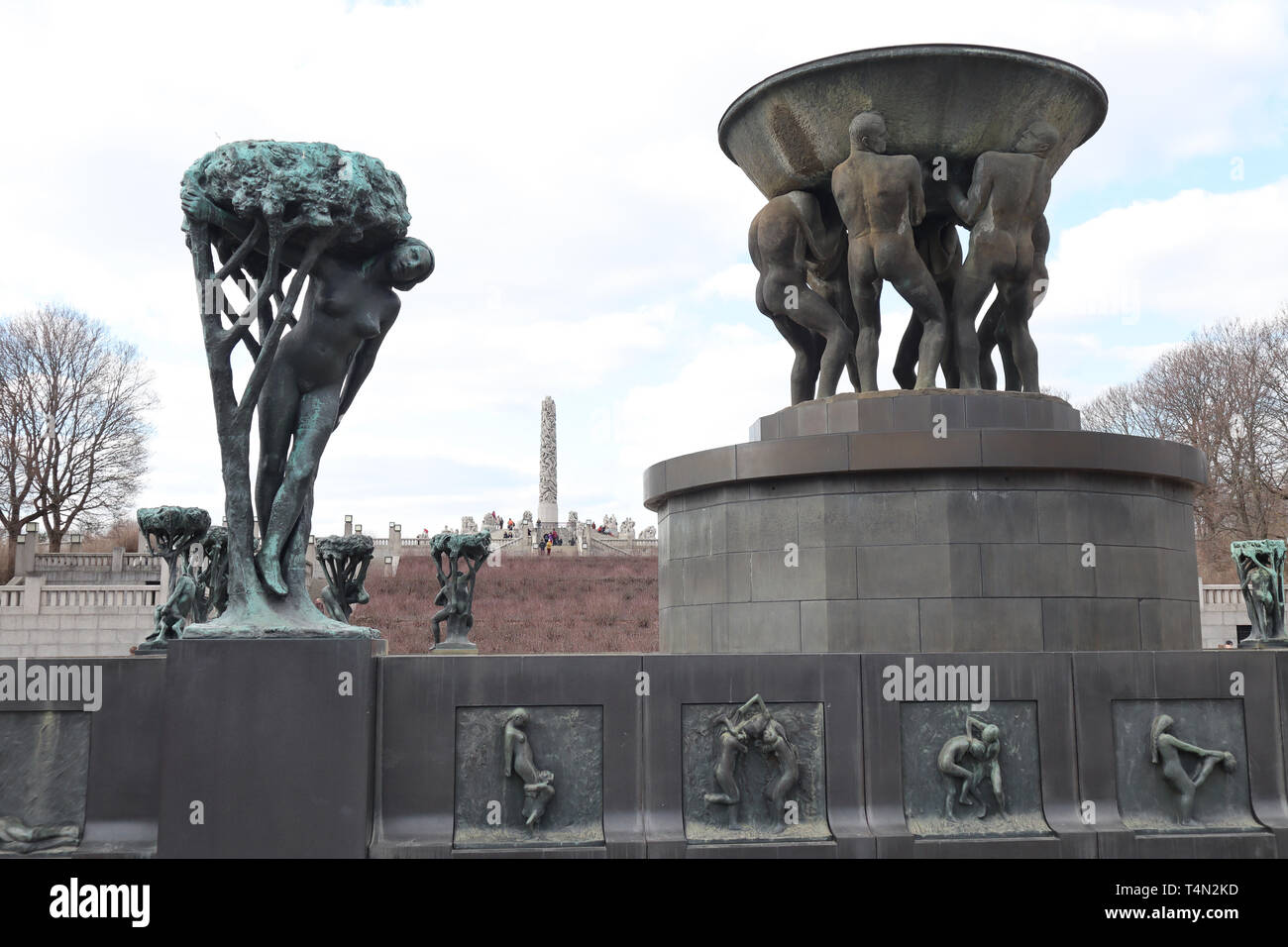 Fontanna vigelandsparken hi-res stock photography and images - Alamy