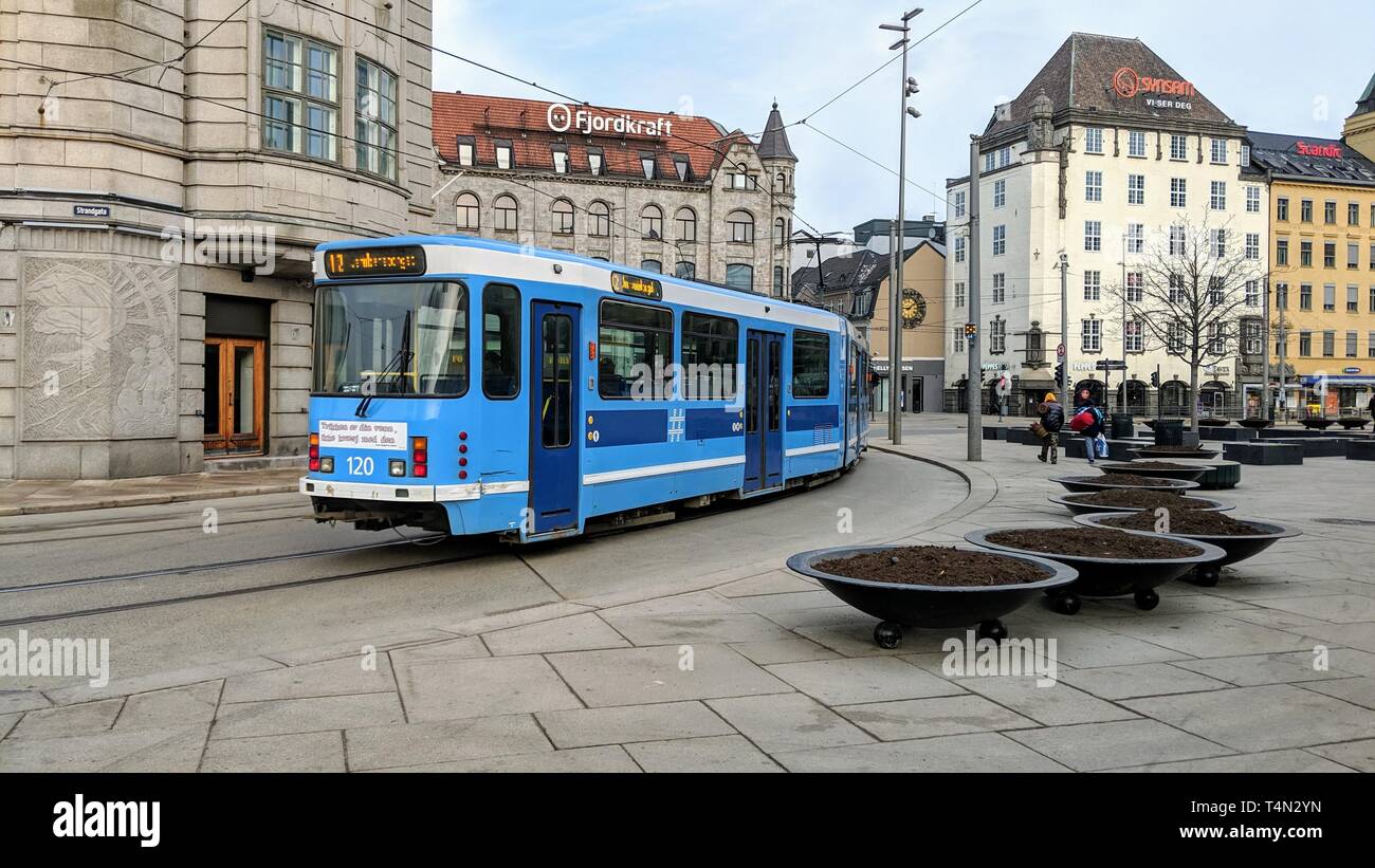 Oslo Tram, Ruter, Oslo, Norway, April 2019, Photo by Richard ...