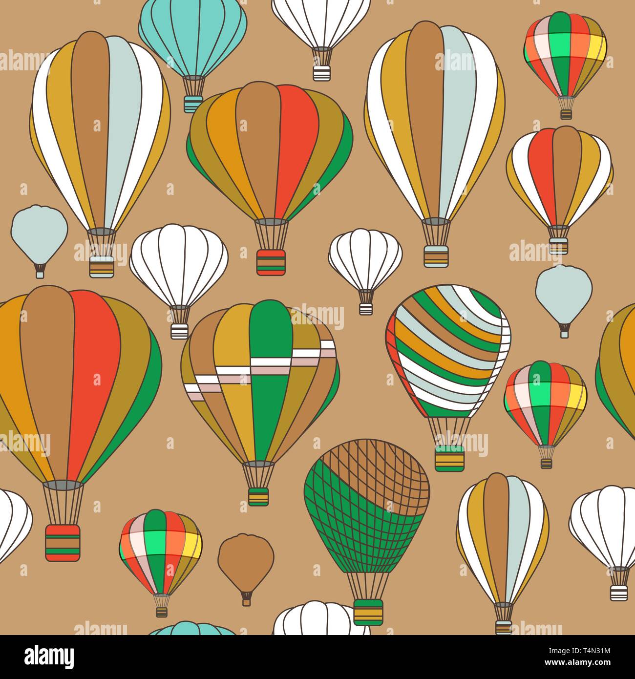 Ballon pattern vector hi-res stock photography and images - Alamy