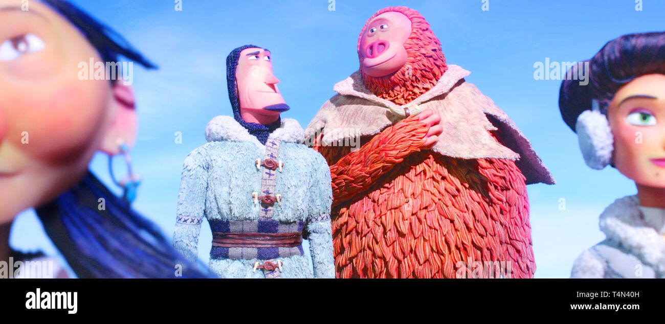 MISSING LINK, back from left: Sir Lionel Frost (voice: Hugh Jackman ...