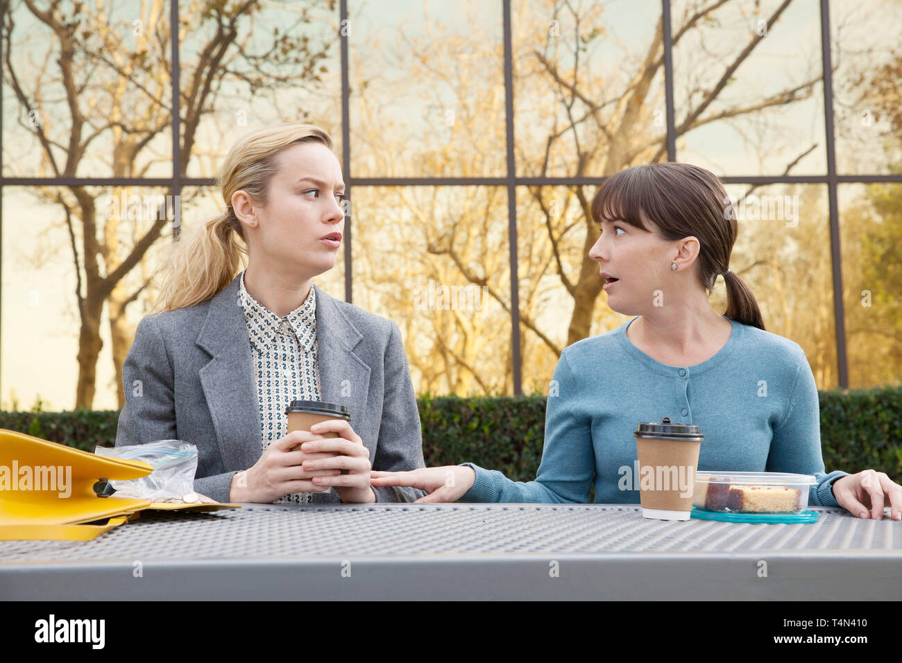 UNICORN STORE, from left: Brie Larson, Martha MacIsaac, 2017. © Netflix ...