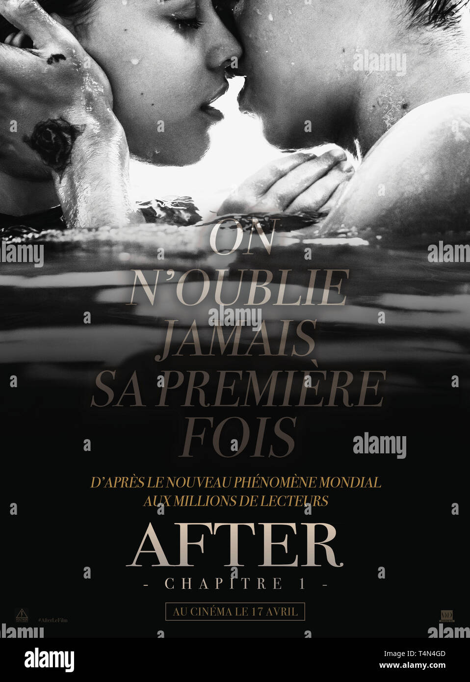 AFTER, (aka AFTER - CHAPITRE 1), poster from France, left to right ...