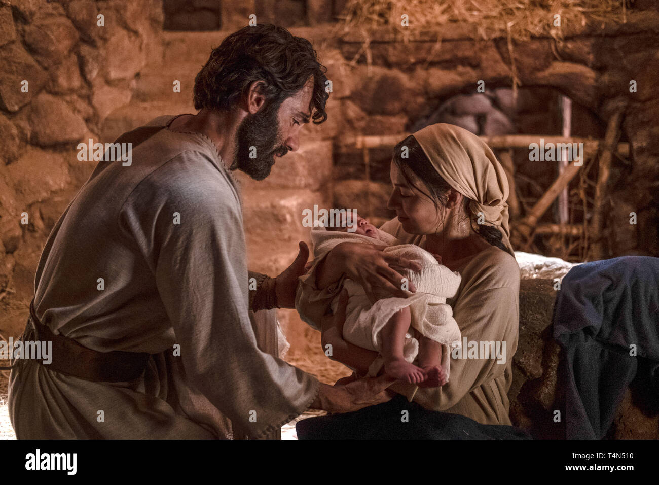 JESUS: HIS LIFE, Greg Barnett (left), (premiered March 25, 2019). photo ...