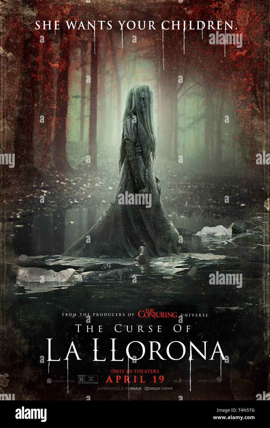 THE CURSE OF LA LLORONA, US advance poster, 2019. © Warner Brothers ...