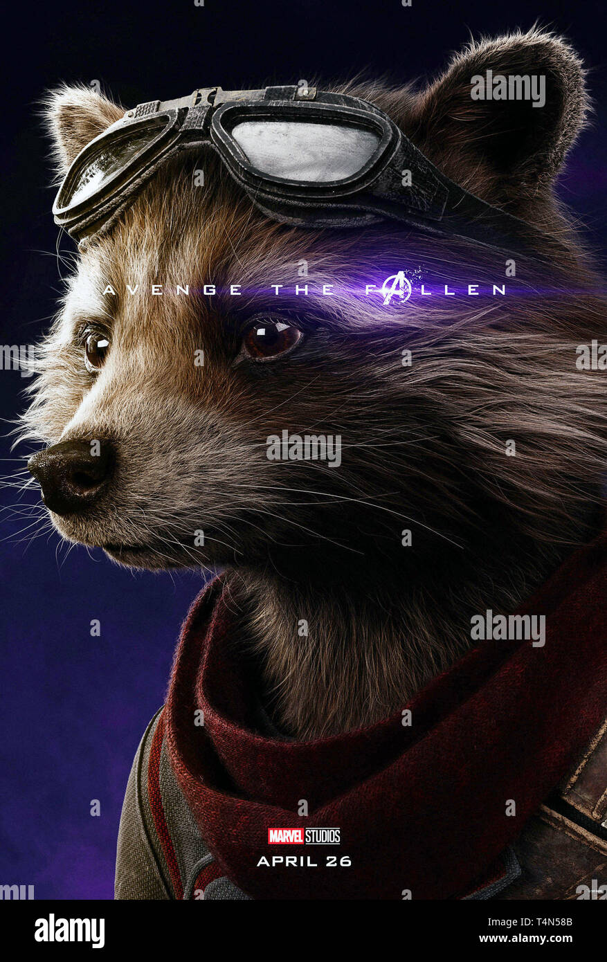 AVENGERS: ENDGAME, (aka AVENGERS 4), US character poster, Rocket ...