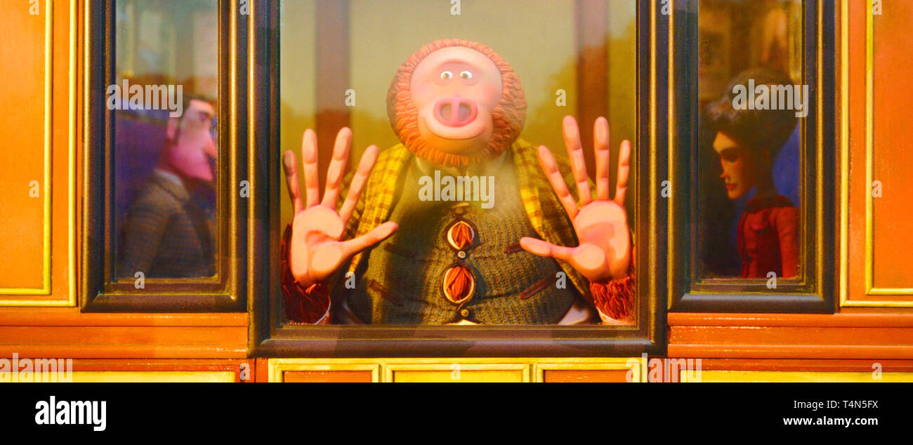 MISSING LINK, from left: Sir Lionel Frost (voice: Hugh Jackman), Mr ...