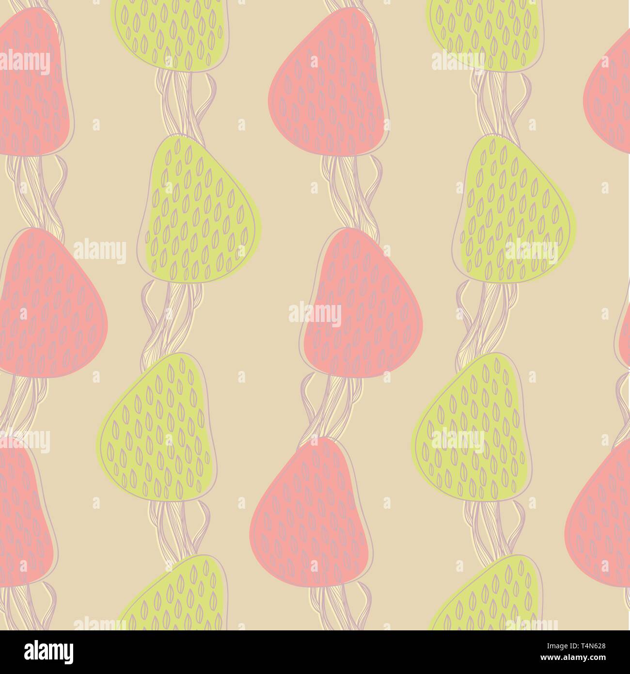 Seamless vector texture with drawing trees Stock Vector Image & Art - Alamy