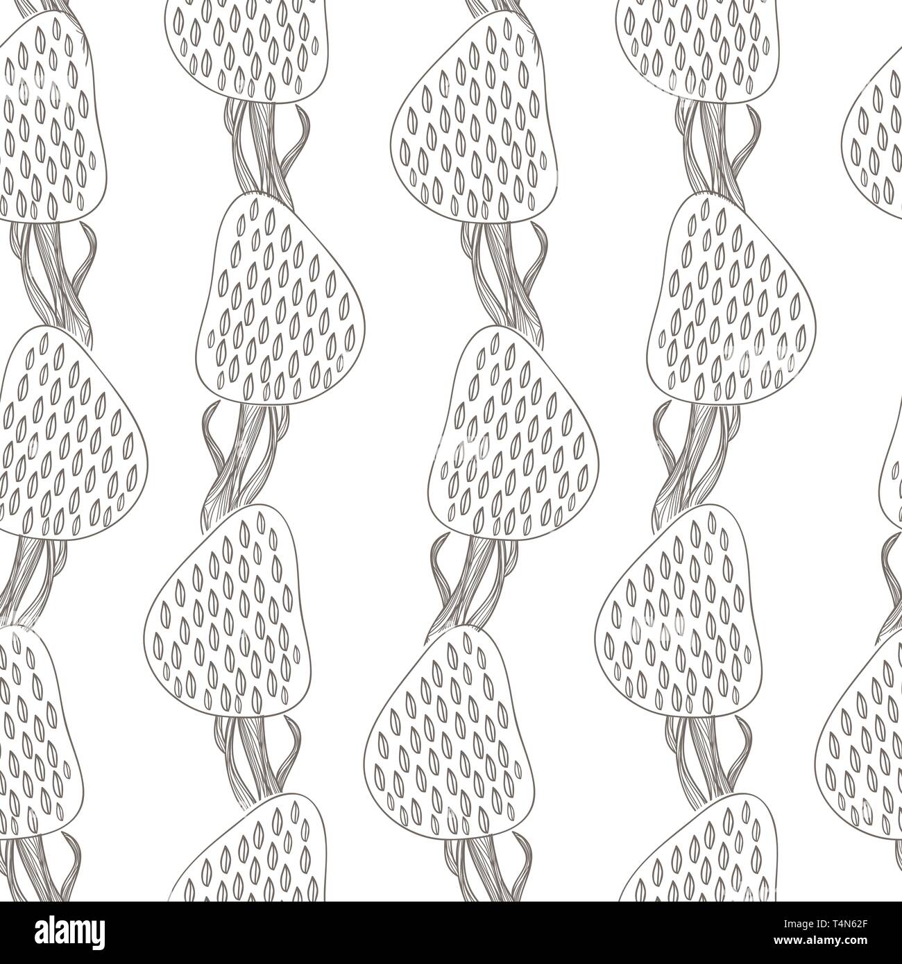 Seamless vector texture with drawing trees Stock Vector Image & Art - Alamy