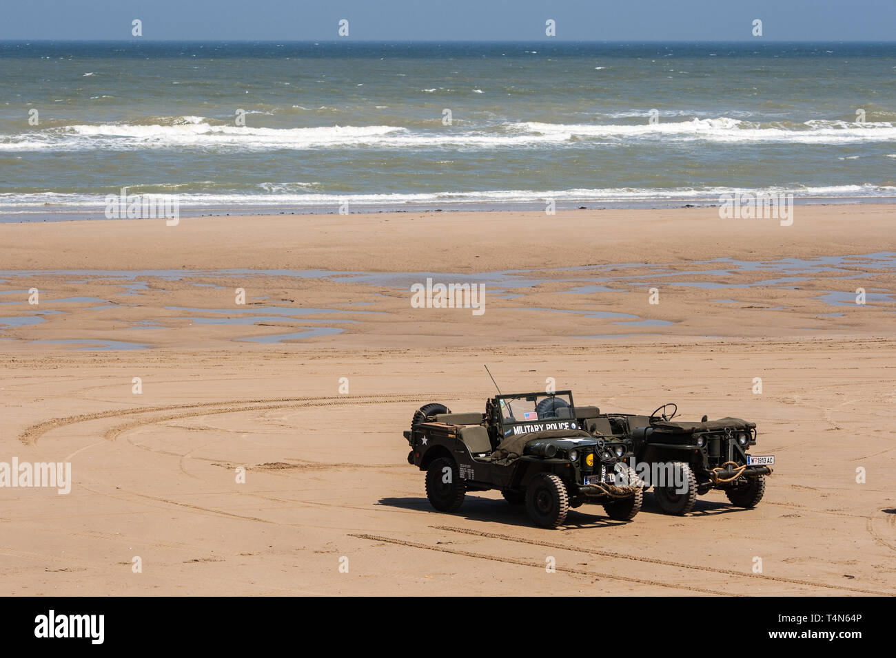 World War Two D Day Anniversary Commemorations, Normandy France Stock ...