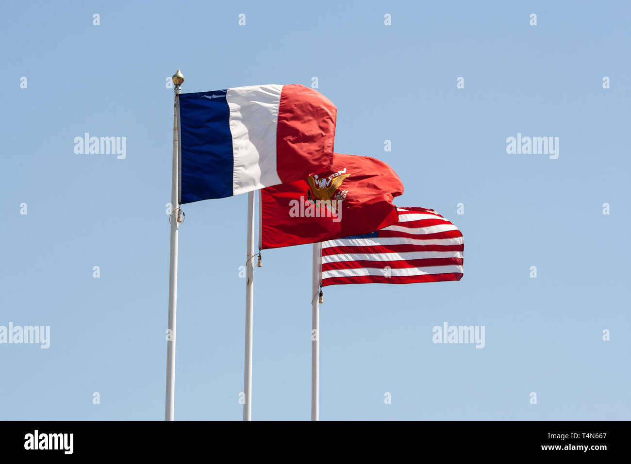World War Two D Day Anniversary Commemorations, Normandy France Stock ...