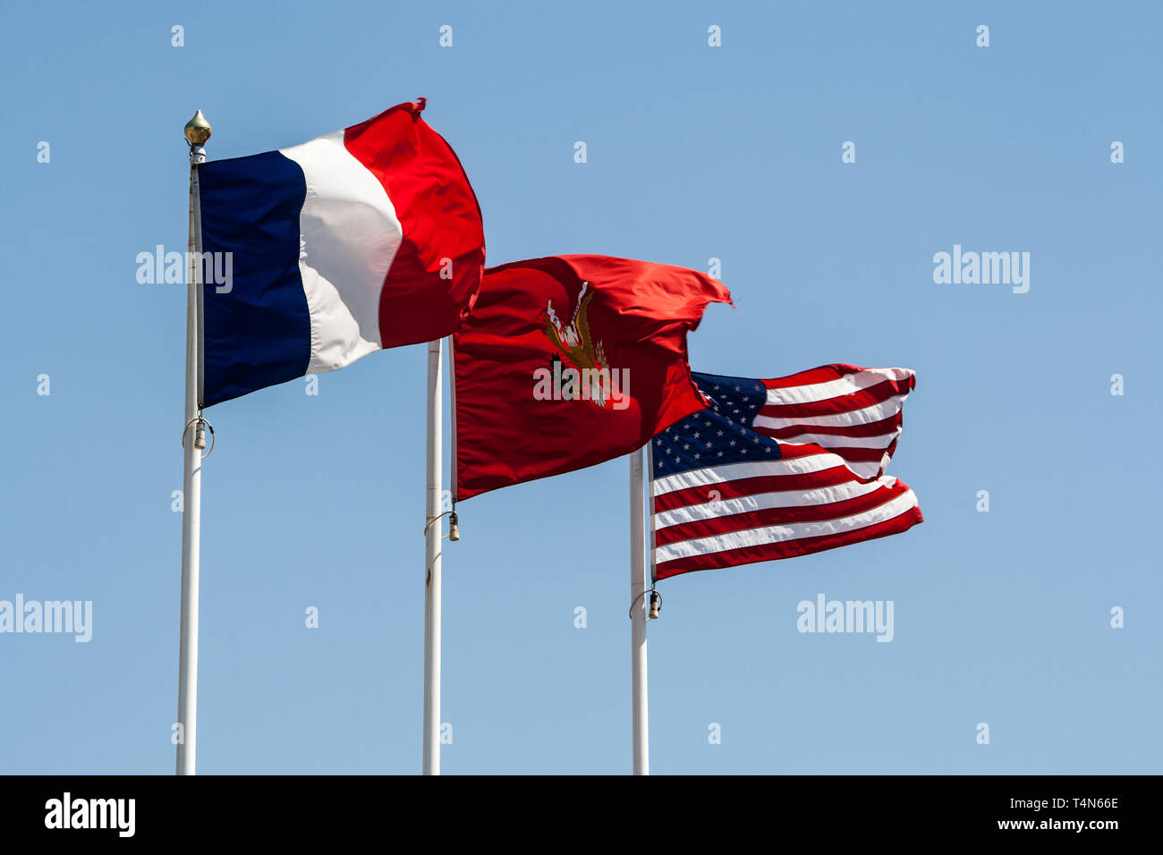 World War Two D Day Anniversary Commemorations, Normandy France Stock ...