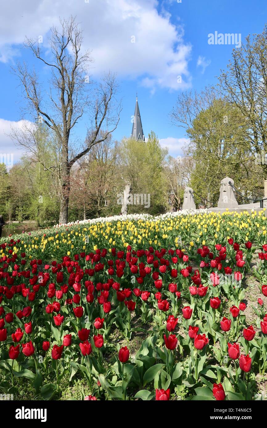 Vondelpark park amsterdam spring hi-res stock photography and images ...