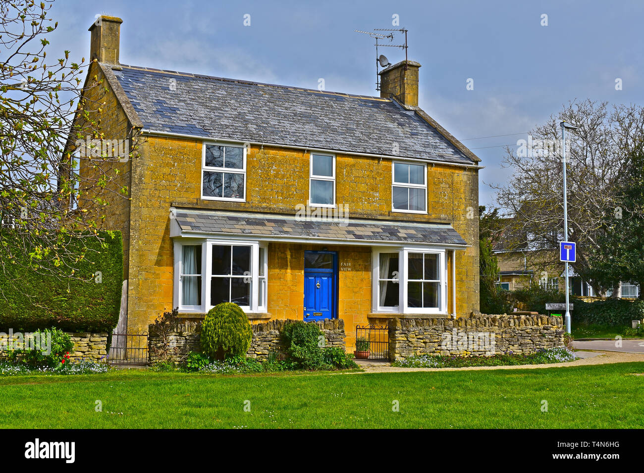 A typical detached and privately owned home, in the beautiful Cotswold ...
