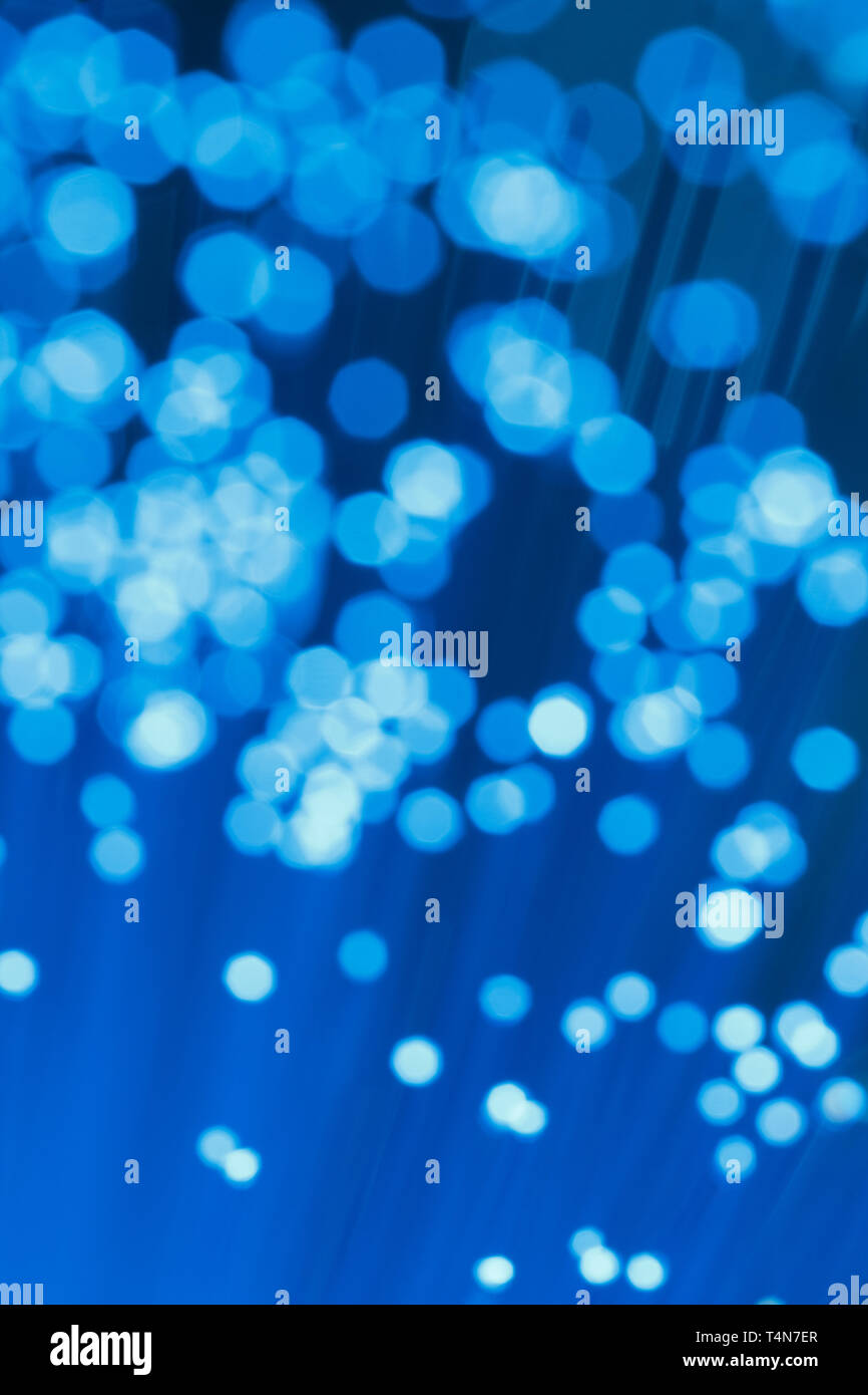 Bokeh fibre optic lights background hi-res stock photography and images ...