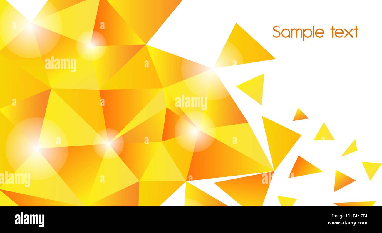 Gold triangle Stock Vector Images - Alamy