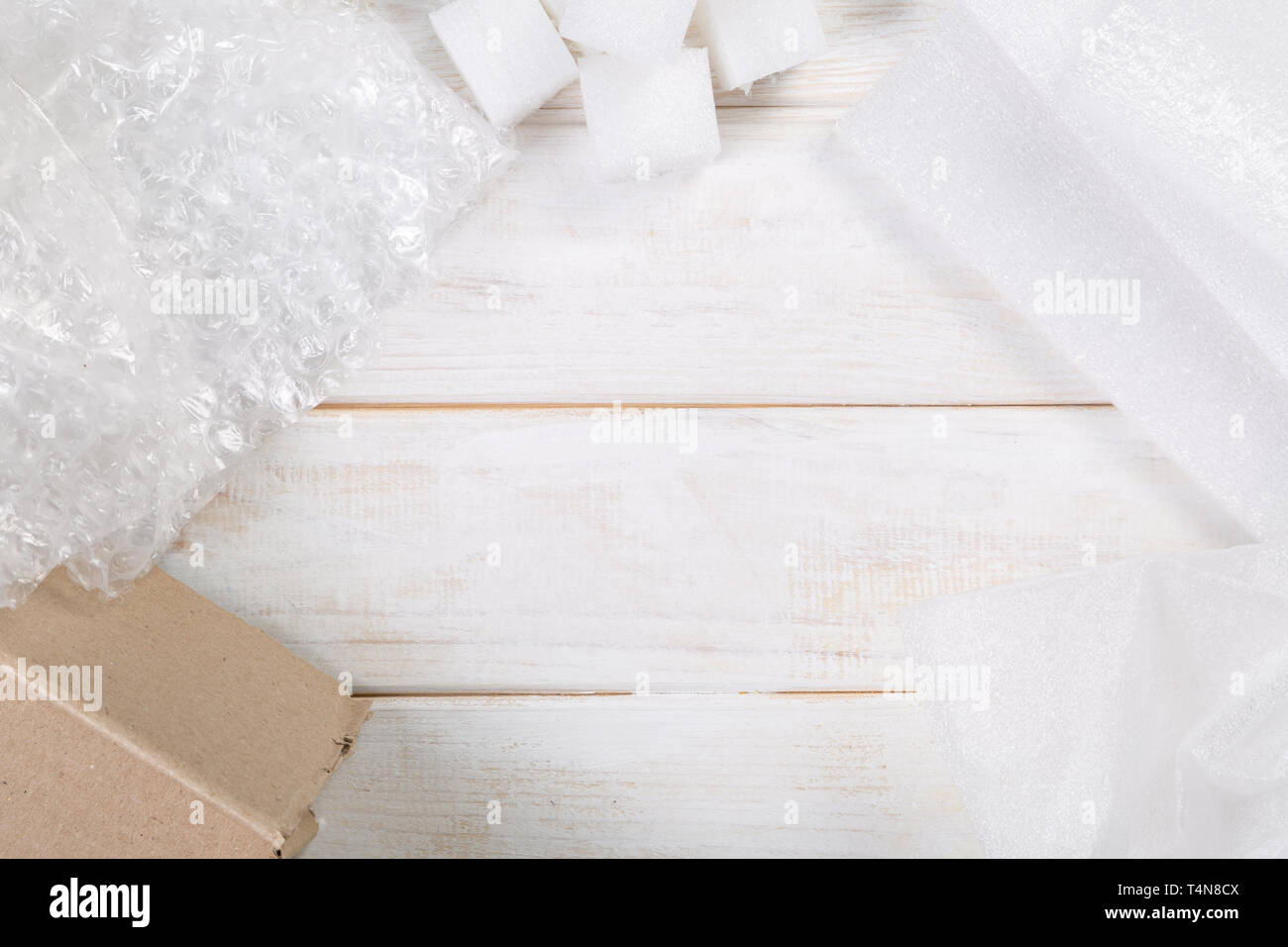 Packing products for delivery, shipping service Stock Photo - Alamy