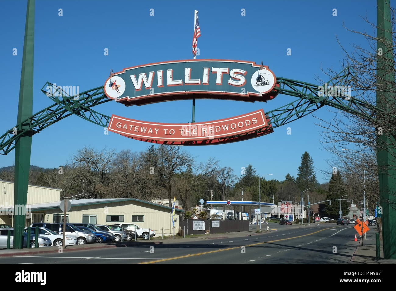 Gateway to the redwoods hi-res stock photography and images - Alamy