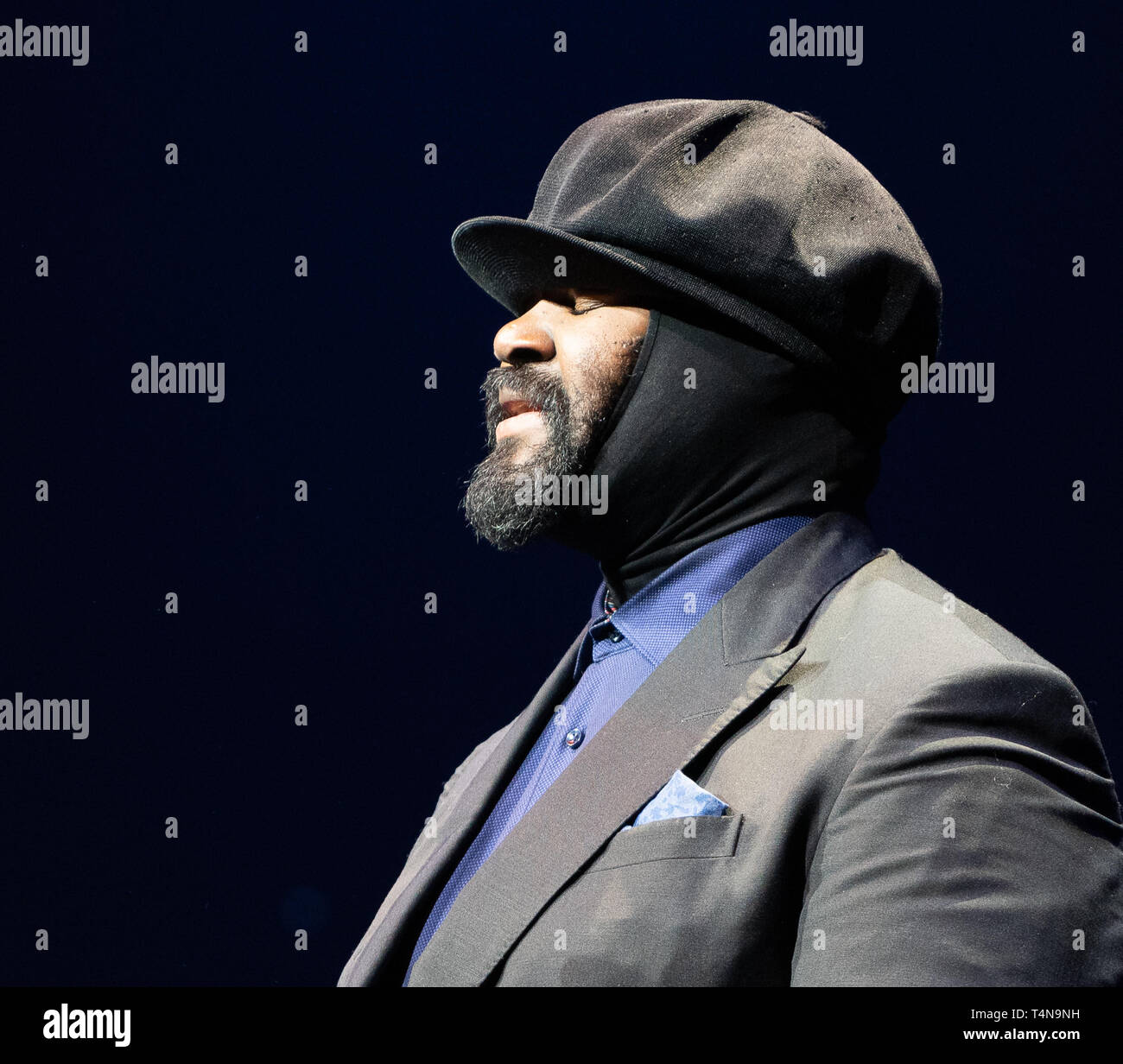 Frankfurt am Main, Germany - April 6th 2019: Gregory Porter (*1971 ...