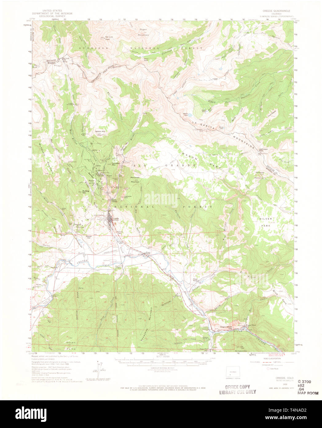 Creede co hi-res stock photography and images - Alamy