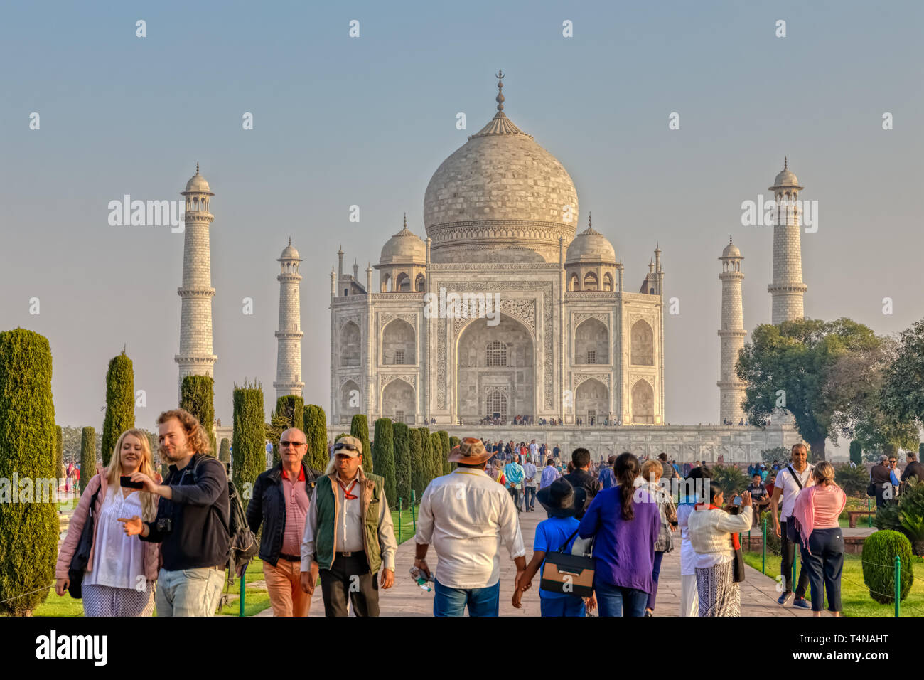 The Famous Taj Mahal, India Stock Photo - Alamy