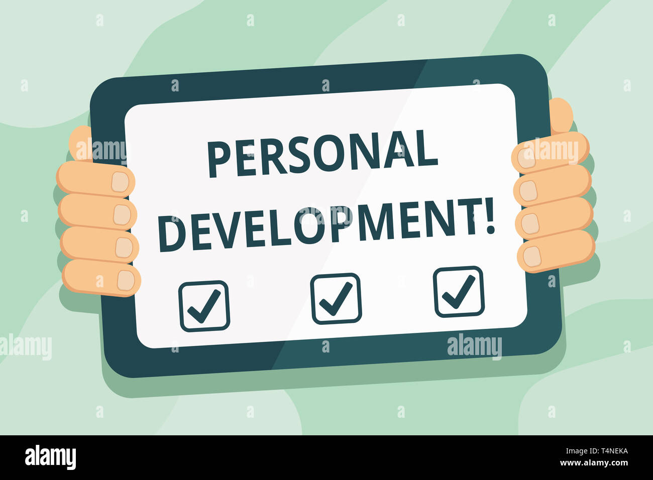 Handwriting text Personal Development. Conceptual photo process of ...