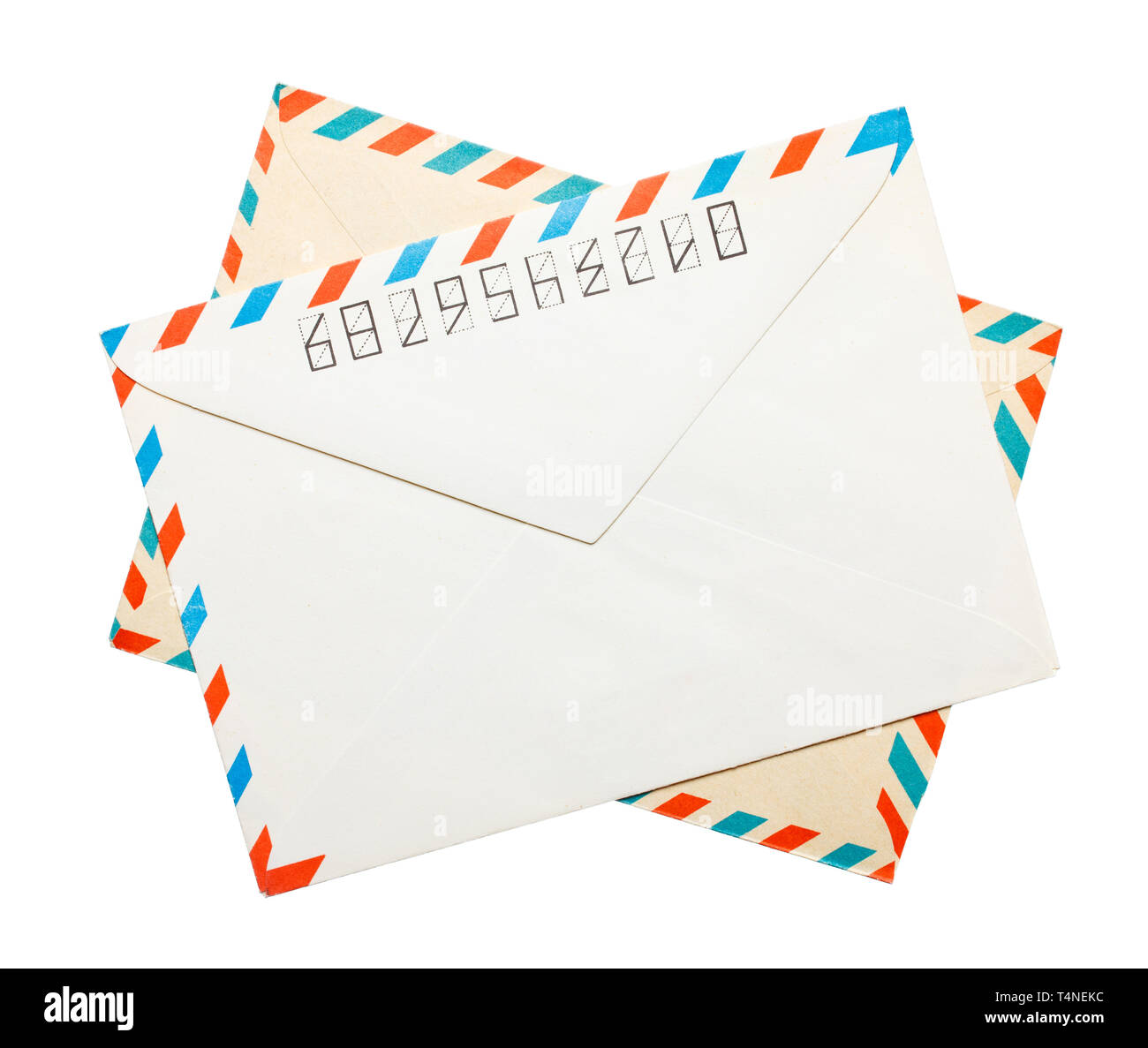 Two vintage envelopes Stock Photo - Alamy