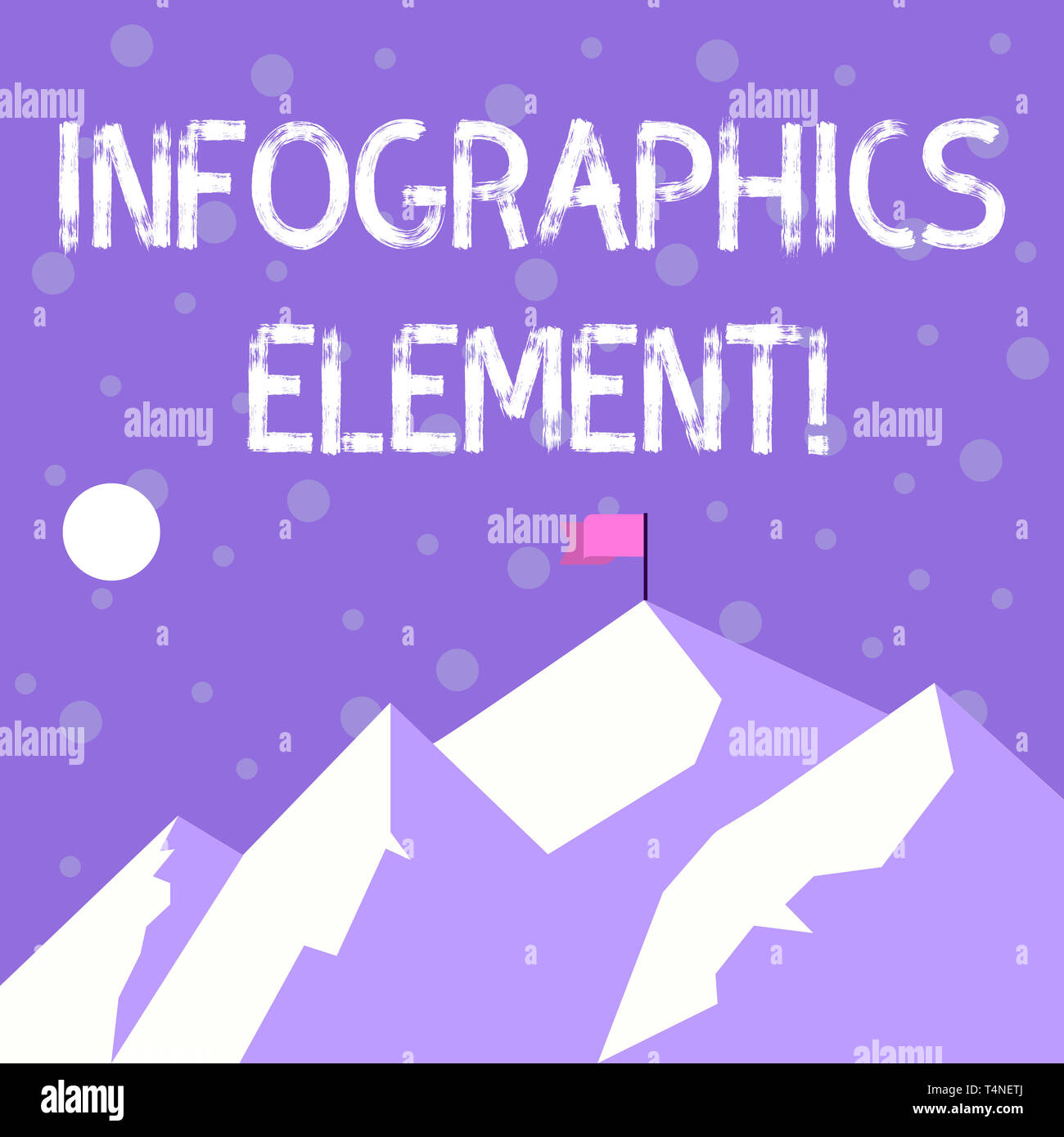 Handwriting text writing Infographics Element. Conceptual photo visual ...