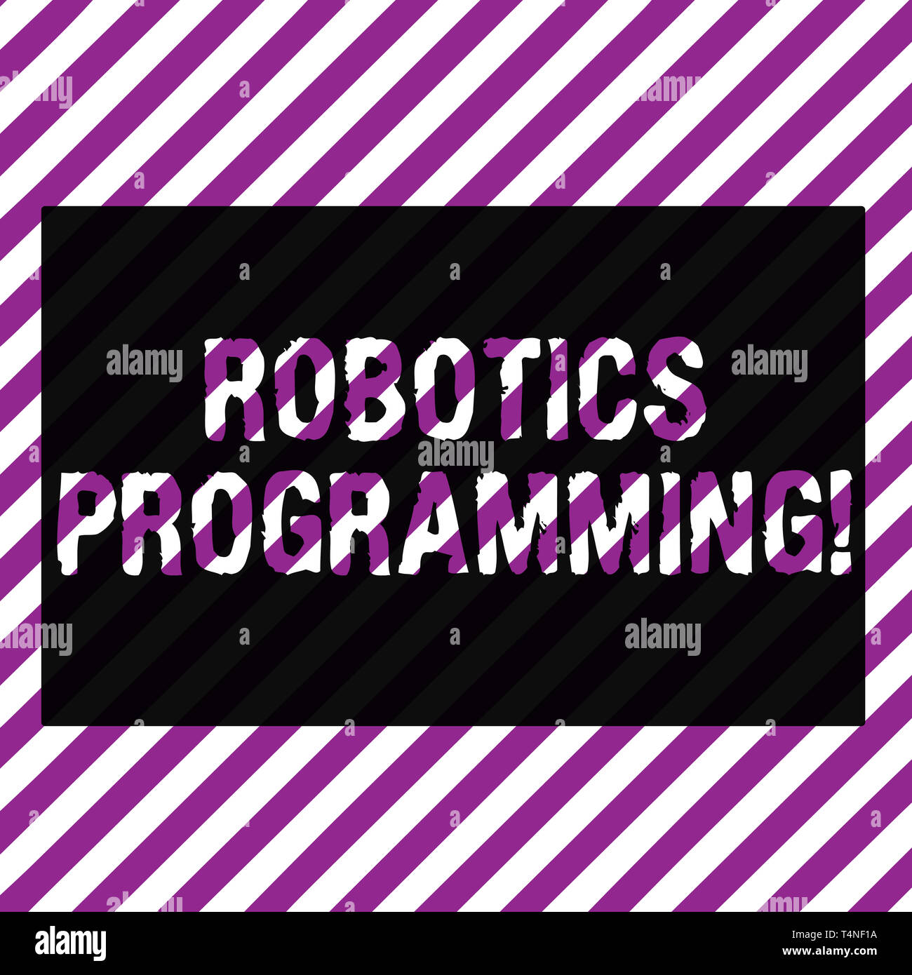 Text sign showing Robotics Programming. Business photo text software ...
