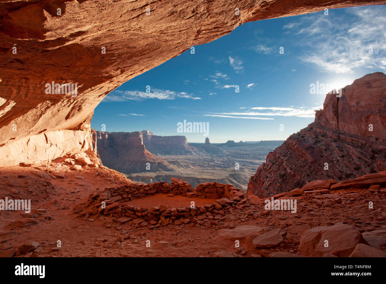 False Kiva; Canyonlands National Park; Utah; Native American Ruins ...