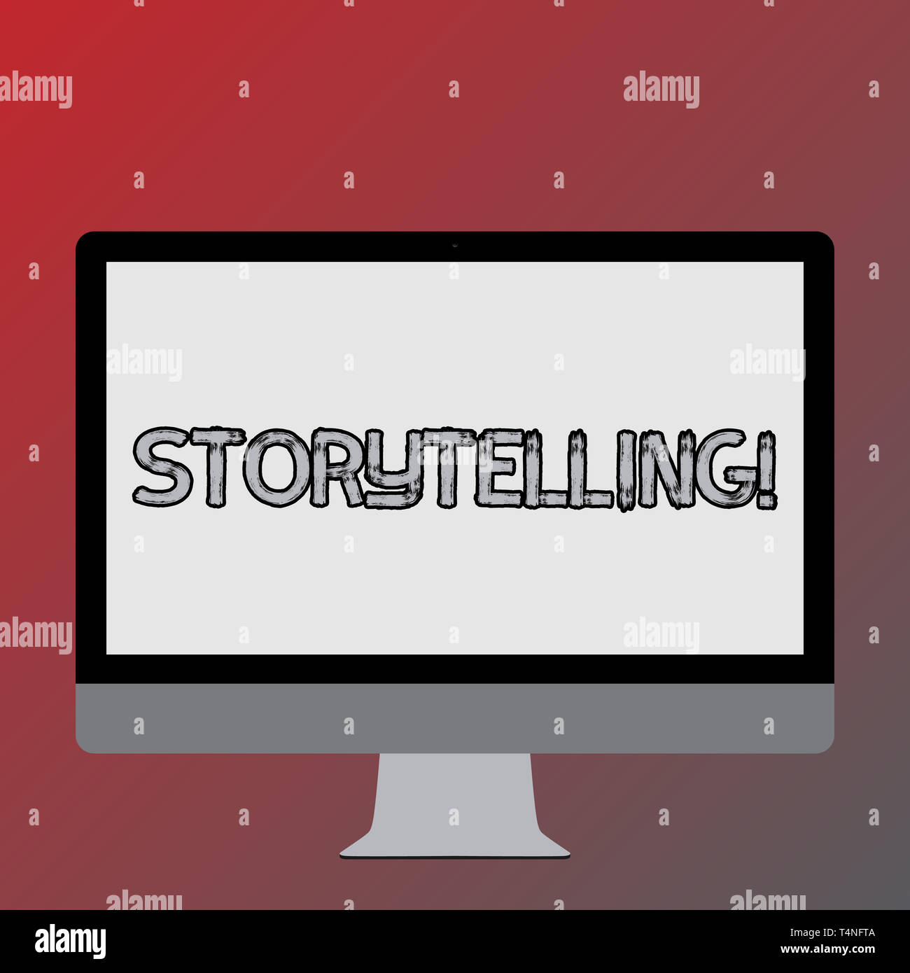 Text sign showing Storytelling. Business photo text activity writing ...