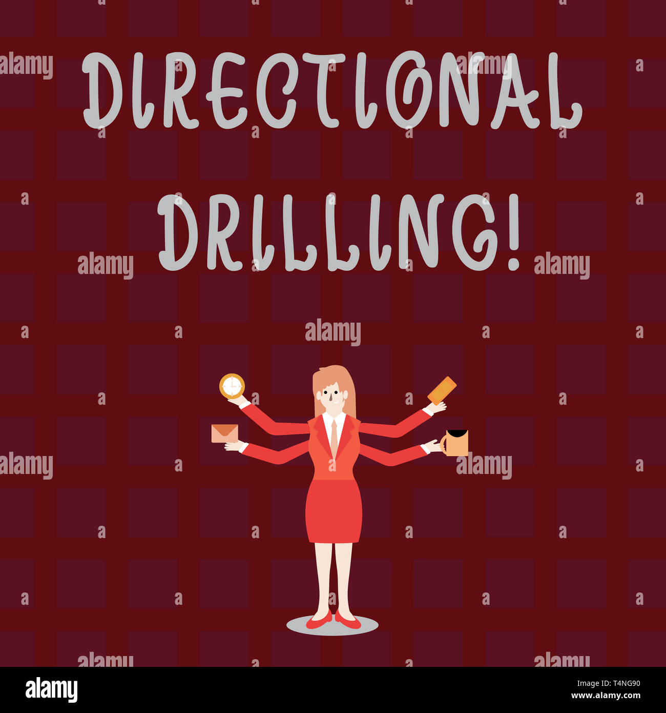 Text sign showing Directional Drilling. Business photo showcasing ...