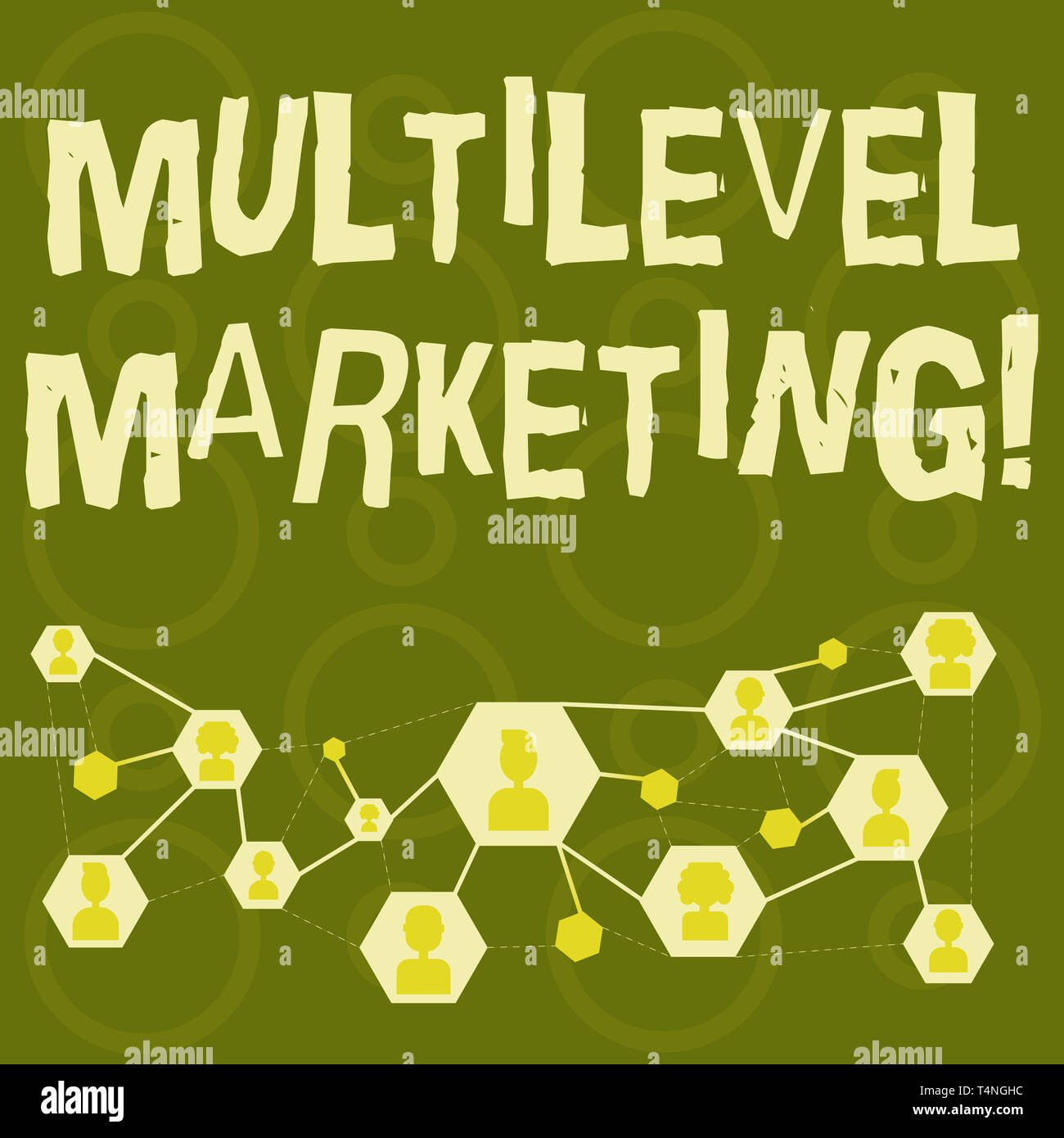 Text sign showing Multilevel Marketing. Business photo text marketing ...