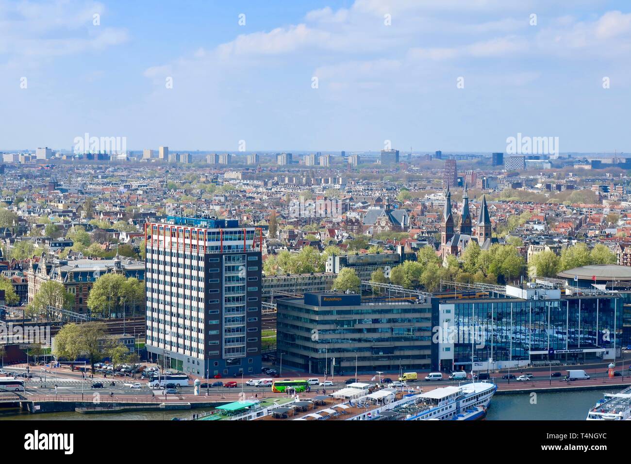 Amsterdam a’dam lookout hi-res stock photography and images - Alamy