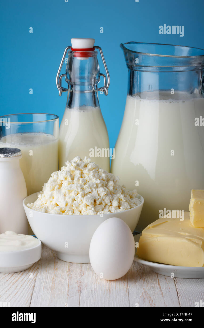 Dairy products hi-res stock photography and images - Alamy